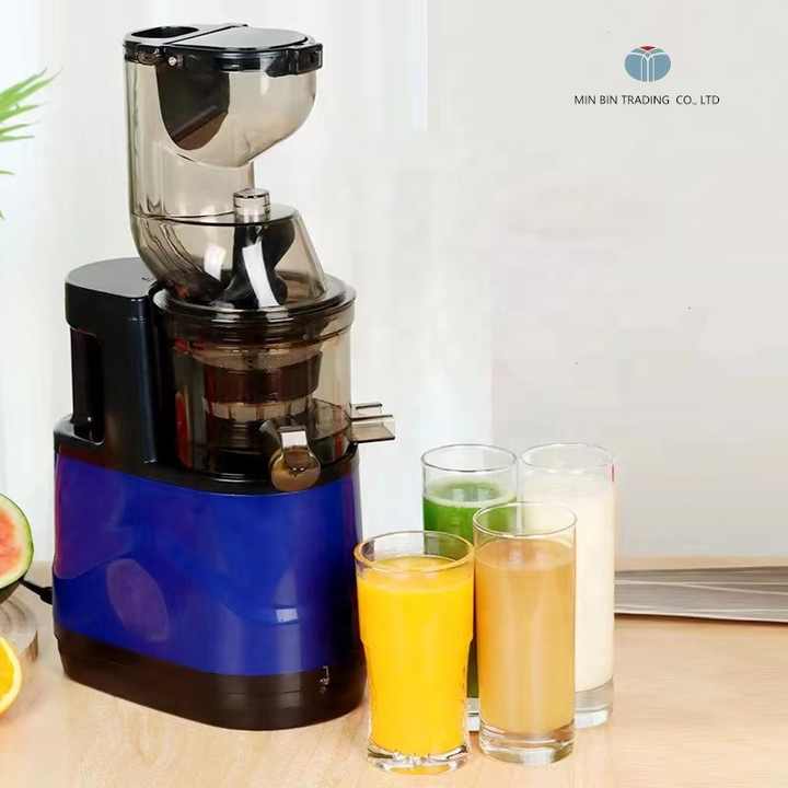 Commercial Wireless Slow Juicer Machine - Big Mouth Fruit Blender