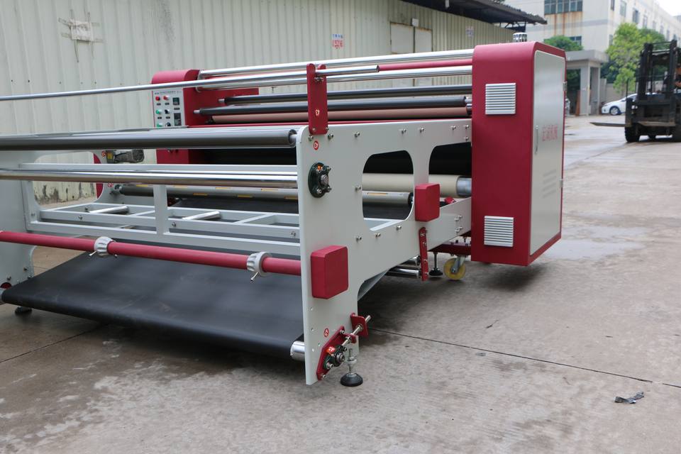 1.7m Semi-Automatic Textile Roller Heat Press Sublimation Printing ...
