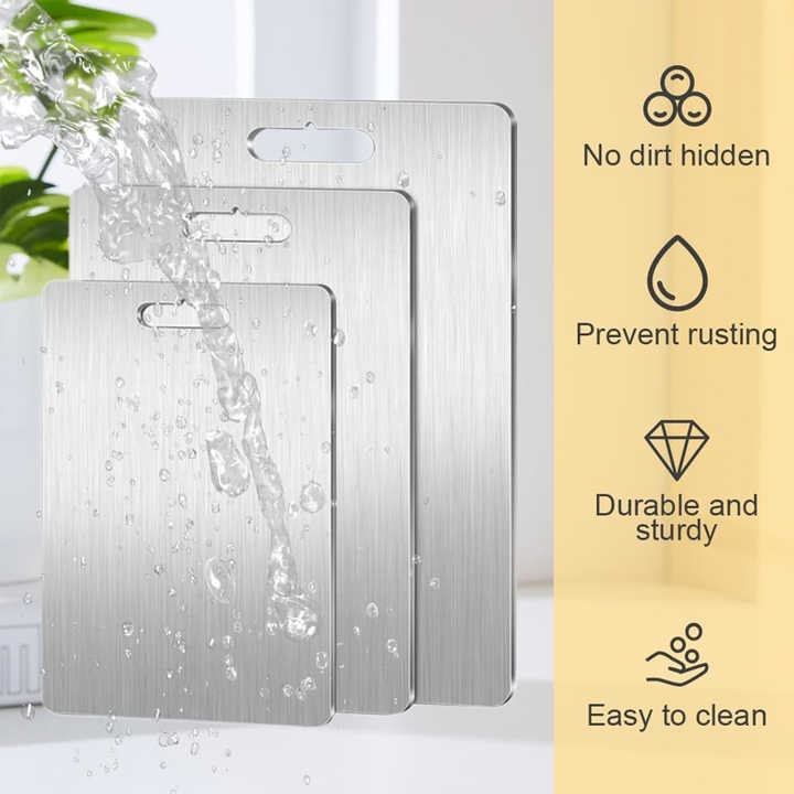 Custom Cutting Board - Durable Stainless Steel Chopper