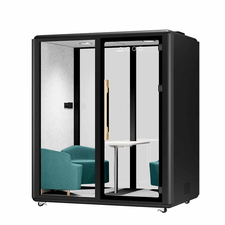 Soundproof Office Pod Portable Modern Modular Privacy Booth for Indoor ...