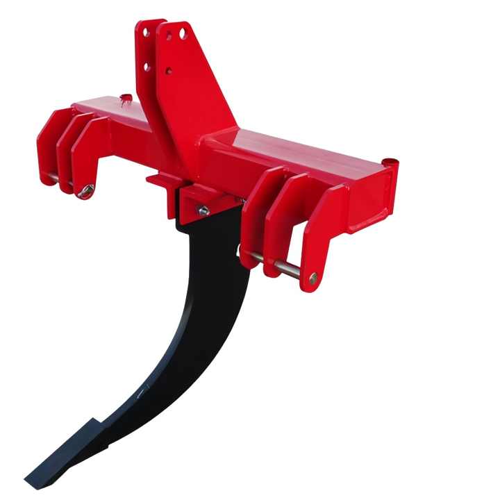 Heavy Duty Tractor 3 Point Agriculture Machine Single Shank Tine Ripper ...