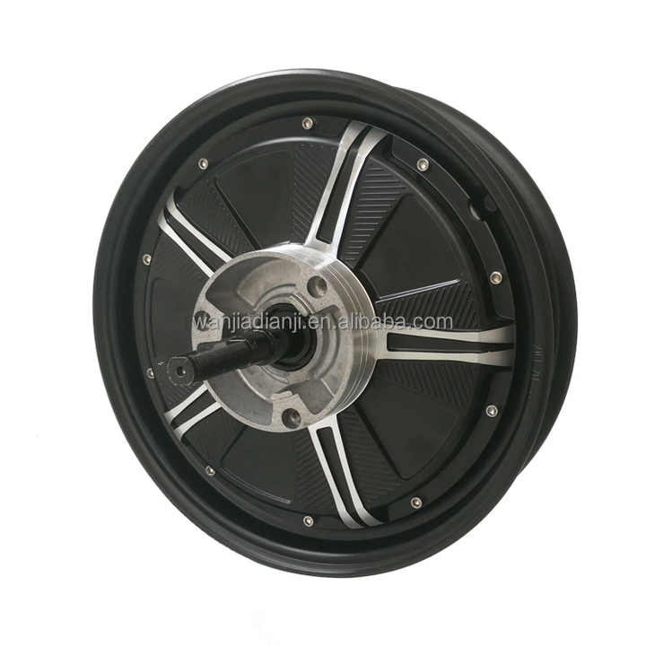 10-Inch 500W/800W Electric Motorcycle Gearless Rear Hub Motor 36V/48V ...