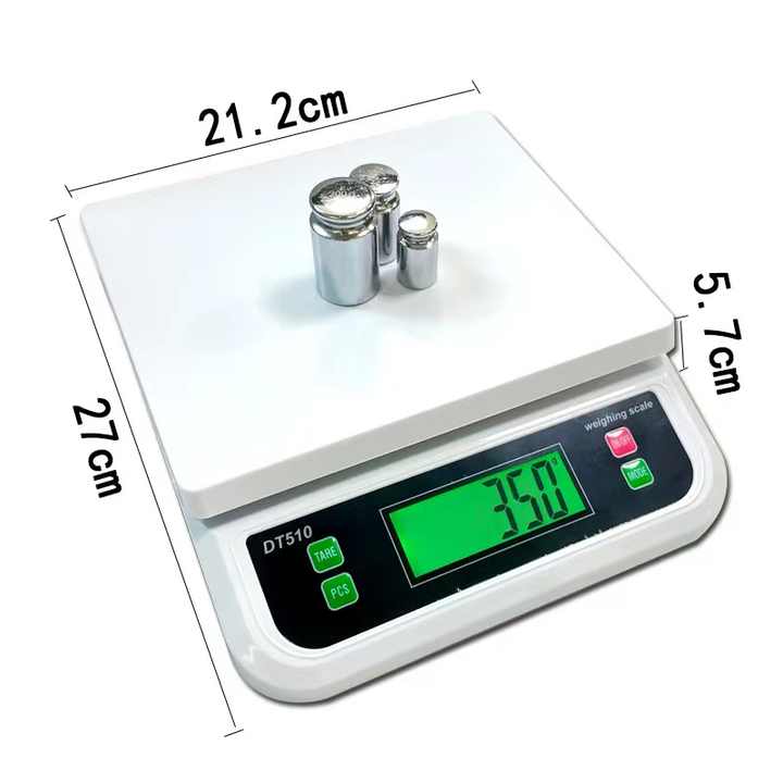 DT 510 Electronic Balance Scale 15kg 30 kg 25 kg High Accuracy Kitchen ...