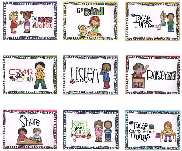 Elementary Classroom Rules Poster