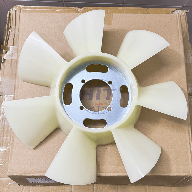 4D84 Yanmar Excavator Four Hole 7 Blade Diesel Engine Cooling Fan ...
