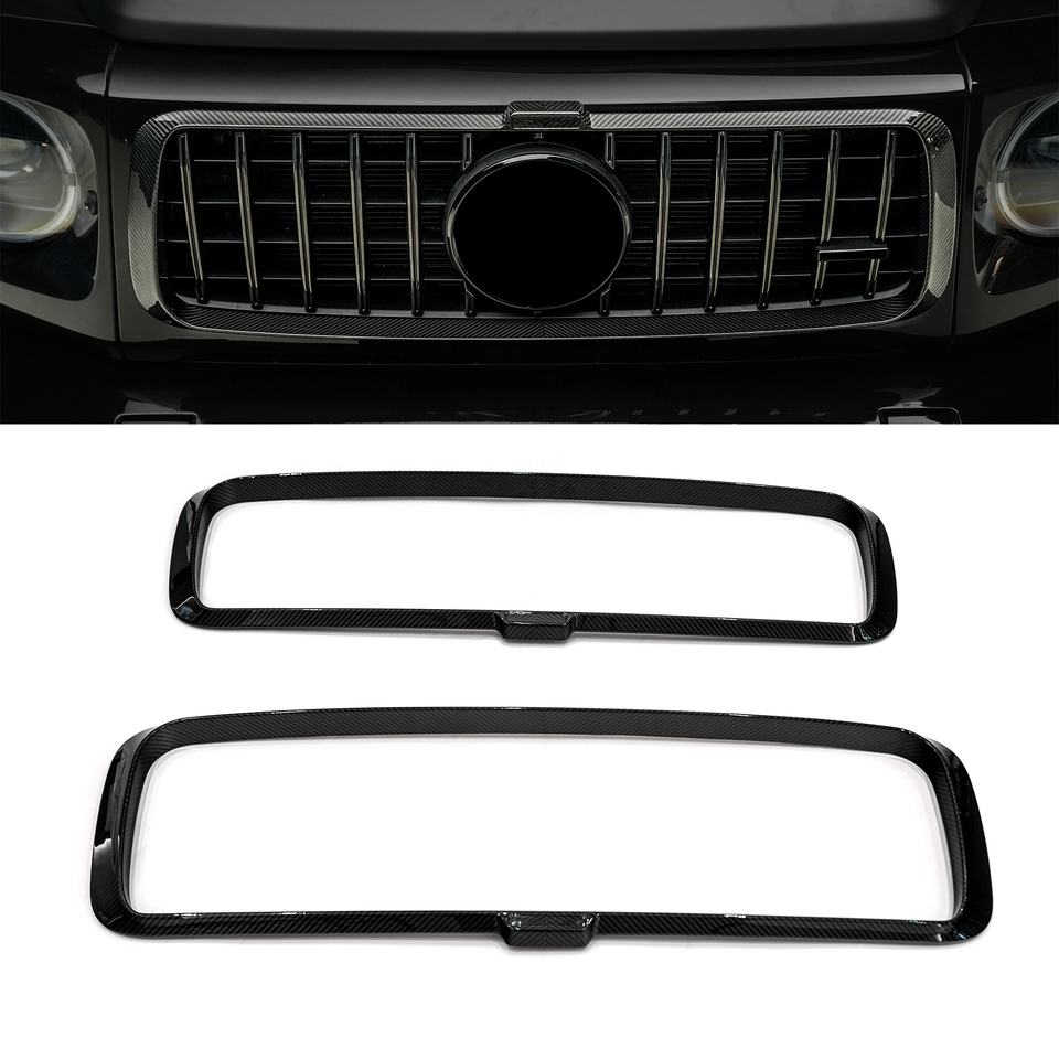 W465 G63 Grille Frame Dry Carbon Material Car Accessories Auto Parts ...