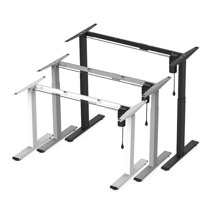 ZGO Premium Single Motor Standing Electric Office Gaming Computer Stand ...