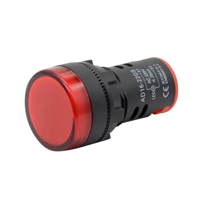 22mm 220V/380V Panel Mount LED Indicator Light Machine Light Indicator ...