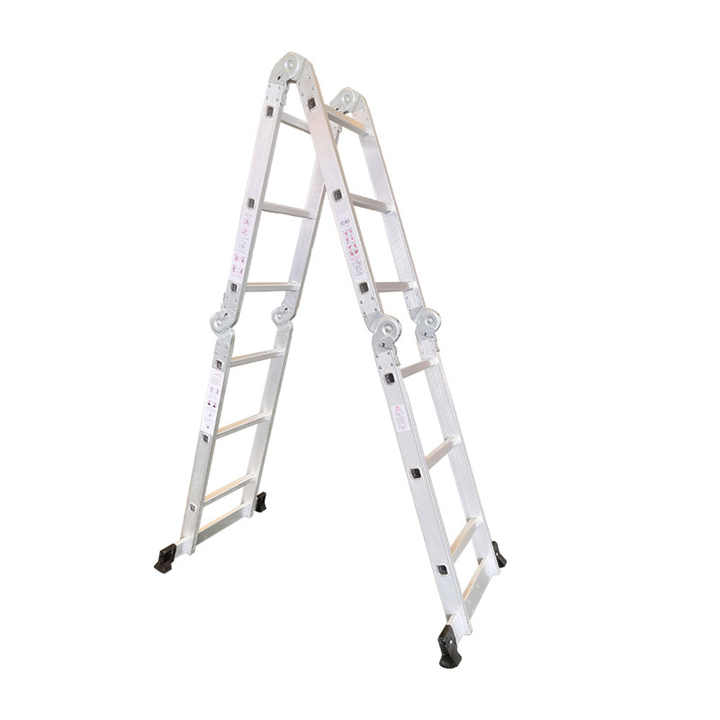 Alloy Aluminum Ladder - Durable Folding Multifunctional Stairs