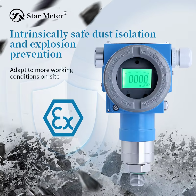Star Meter CYYZ501C Differential Pressure Transmitter HART Ceramic ...
