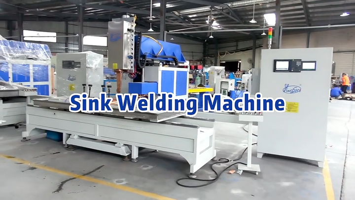 Hwashi CNC Stainless Steel Kitchen Sink Bowl Making Machine
