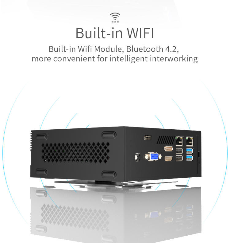 Industrial cheap mini pc core i5 cpu 8g amd win10 gaming desktop pc ...