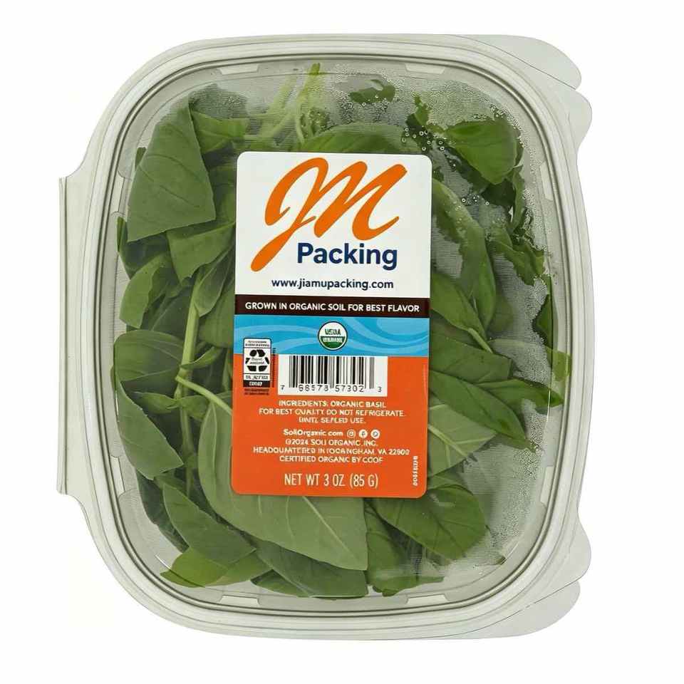 Transparent Microgreen Packaging 3oz Container for Basil Hotsale Mint ...