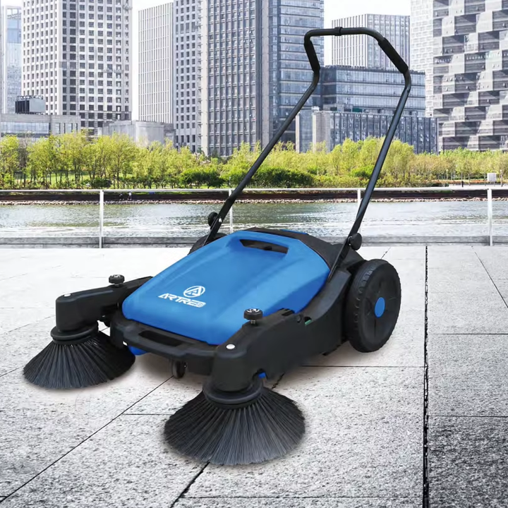 Manufacturers Hand Push Type Sweeping Machine Handheld Road Sweeper ...