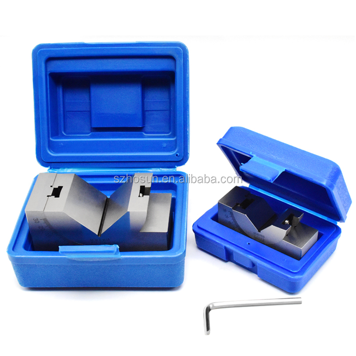 Adjustable V Block height 46 , 30 to 0 -60 degree adjust angle block ...