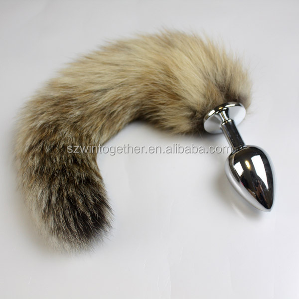 Stainless Fox Tails - Sexy Anal Plugs for Men & Women