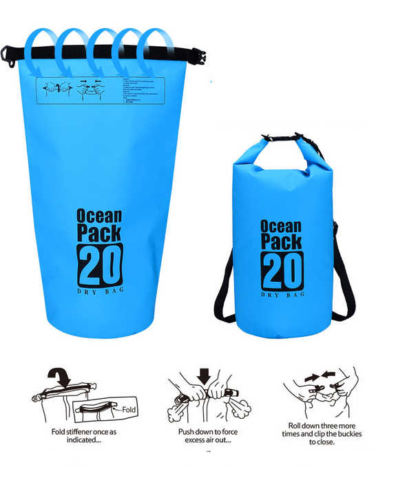 Custom Printed Logo Waterproof Dry Bags - Durable & Versatile