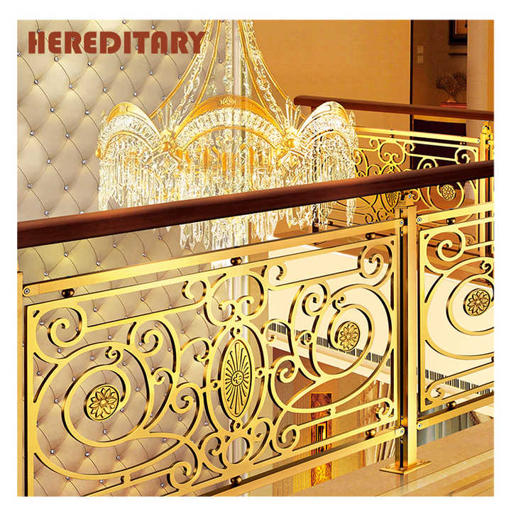 Modern Balcony Metal Railing Design - Decorative & Durable
