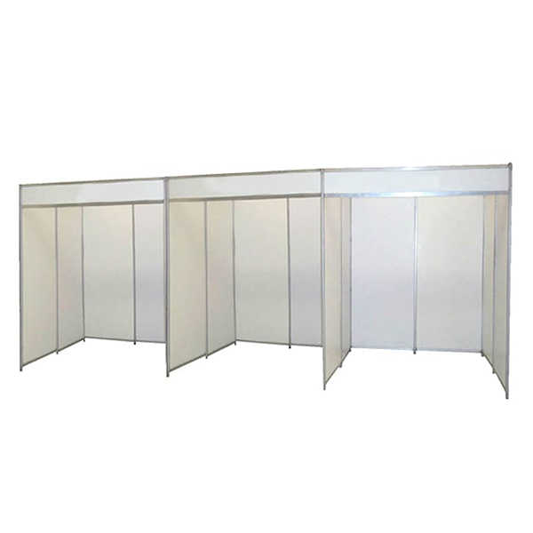 Aluminum Trade Show Booth 10x10 - Standard Exhibition Partition