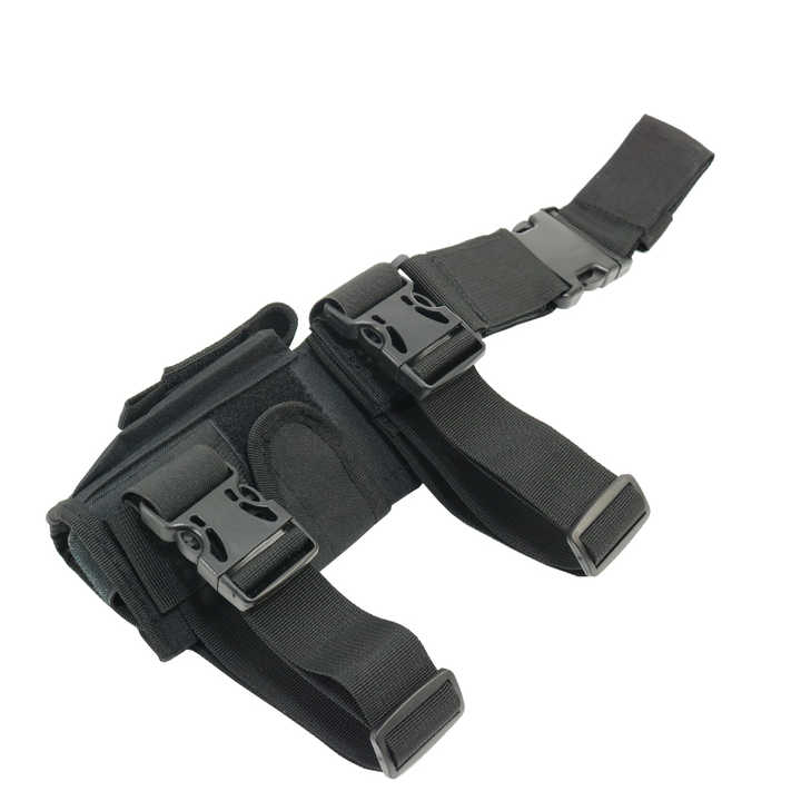 Universal Tactical Drop Leg Gun Holster Adapter Adjustable Left Right ...