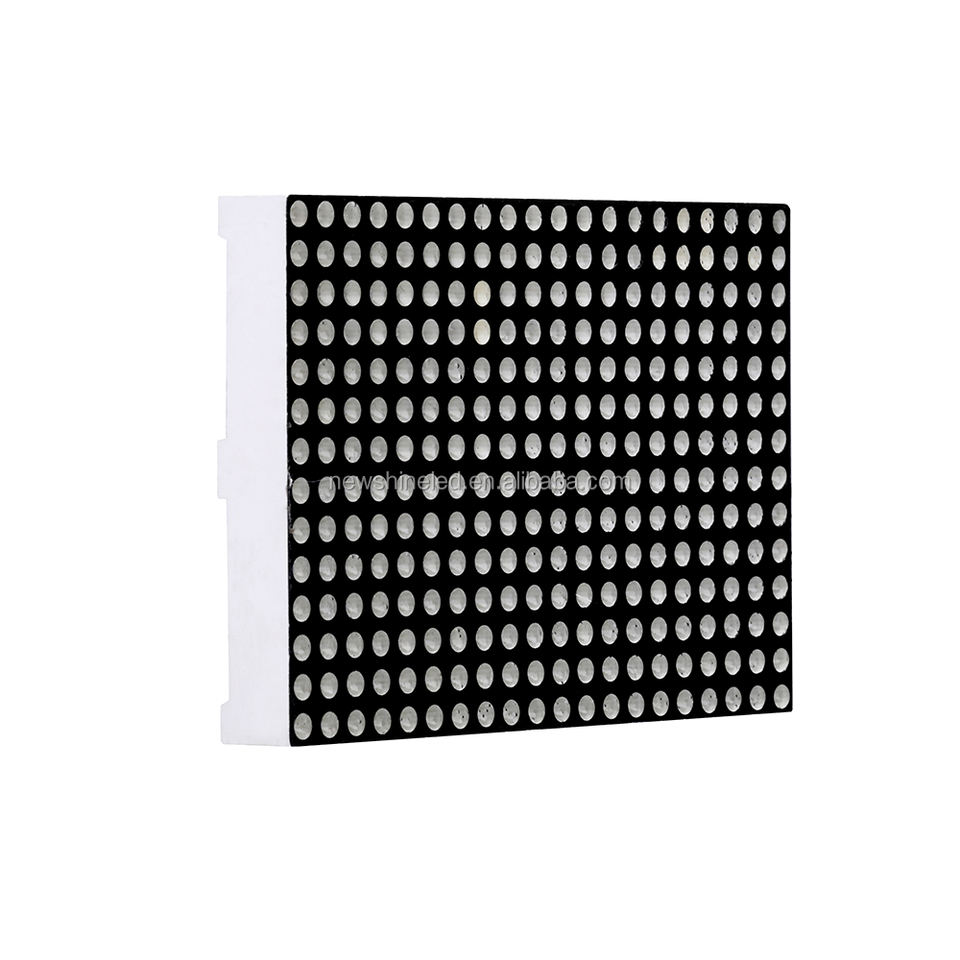 16x16 RGB Dot Matrix LED Display - 40x40mm Commercial Signage for ...