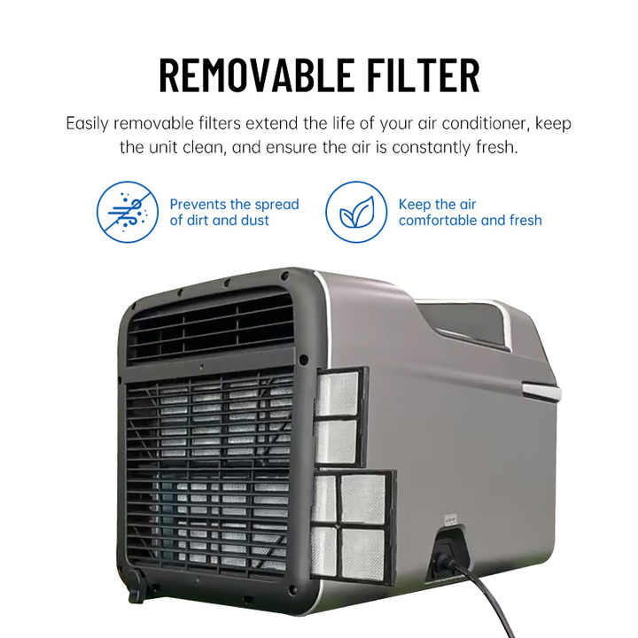 R290 Small Air Conditioner - Portable AC for Tents & Cars