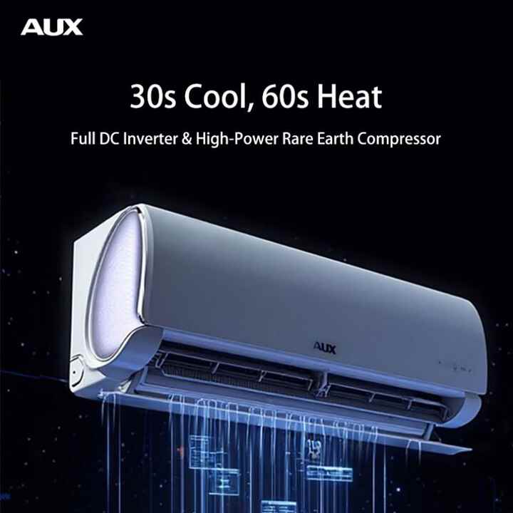AUX Best-Selling 1HP Inverter Air Conditioner, R32 Green Cooling ...