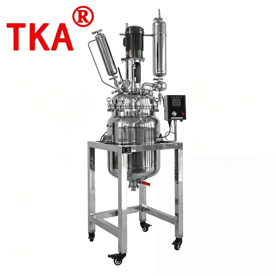 Factory Direct SUS316L Double Layer Jacketed Stainless Steel Reactor ...