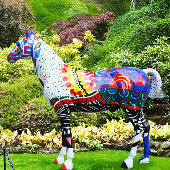 Garden Sculpture - Life Size Fiberglass Animal Statues