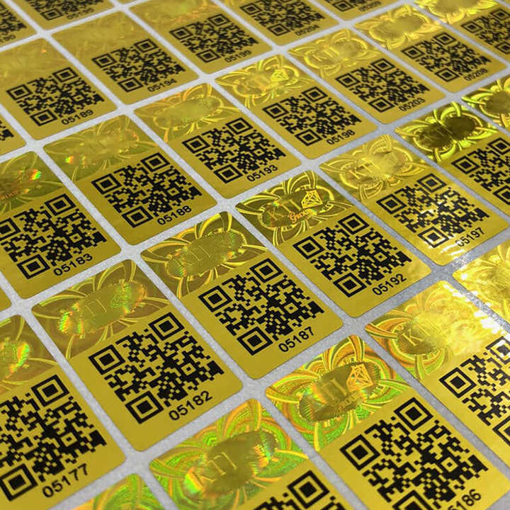 Custom Hologram Labels - Anti-Fake Security Sealing Stickers