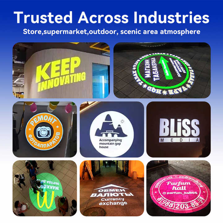 Customized IP67 Waterproof LED Logo Projector with Aluminum Alloy Body ...