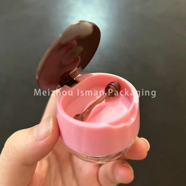 New Unique Empty Yellow Green pink Red Honey Lip Balm Container ...