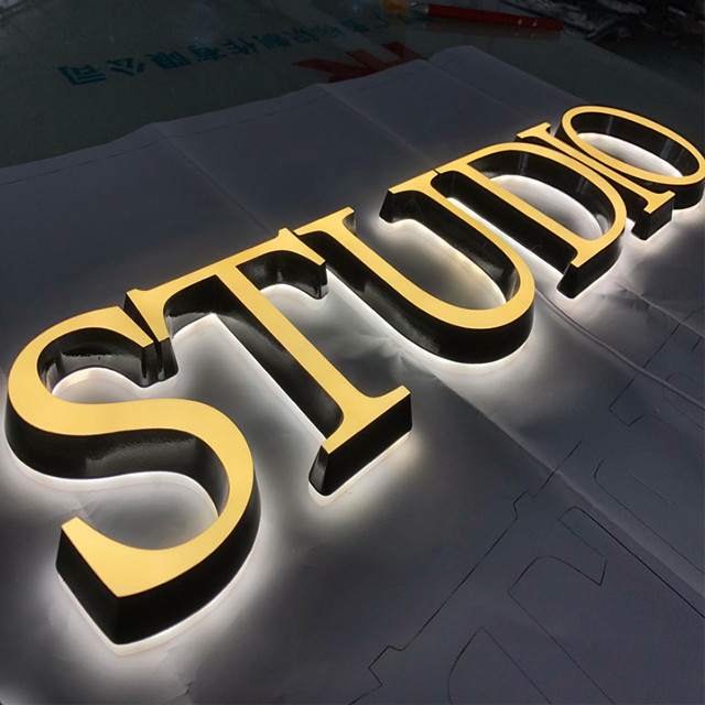 Outdoor 3d LED logo Signage Illuminated Channel Letters Advertising ...