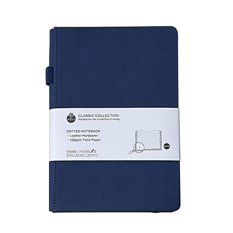 Free Sample Notebook with Custom Logo - Promotional A5 Dotted Journals