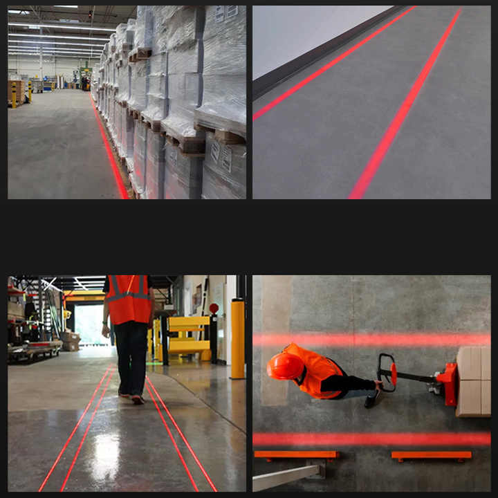Universal Adjustable Laser Line Projector Light for Warehouse & Outdoor ...