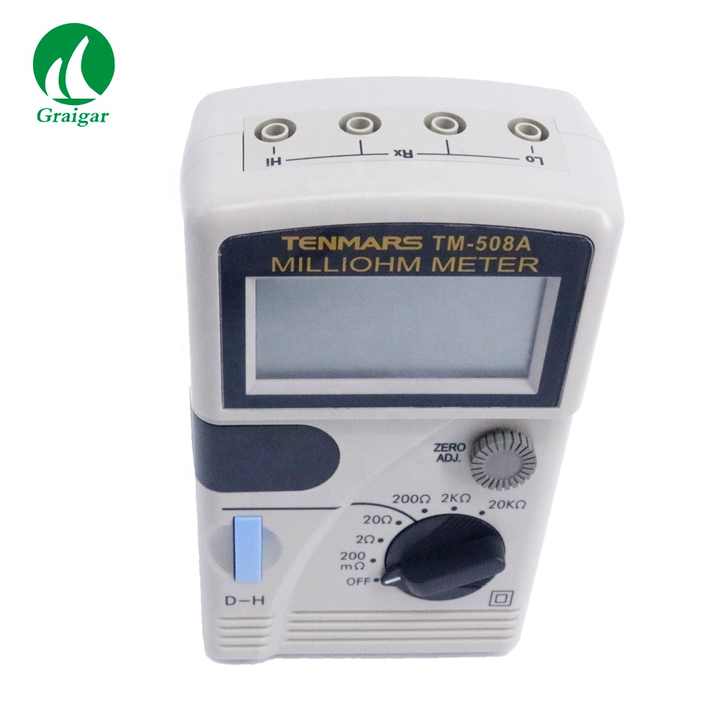 Digital Milliohmmeter Low Ohmmeter TM-508A Measuring Instrument ...