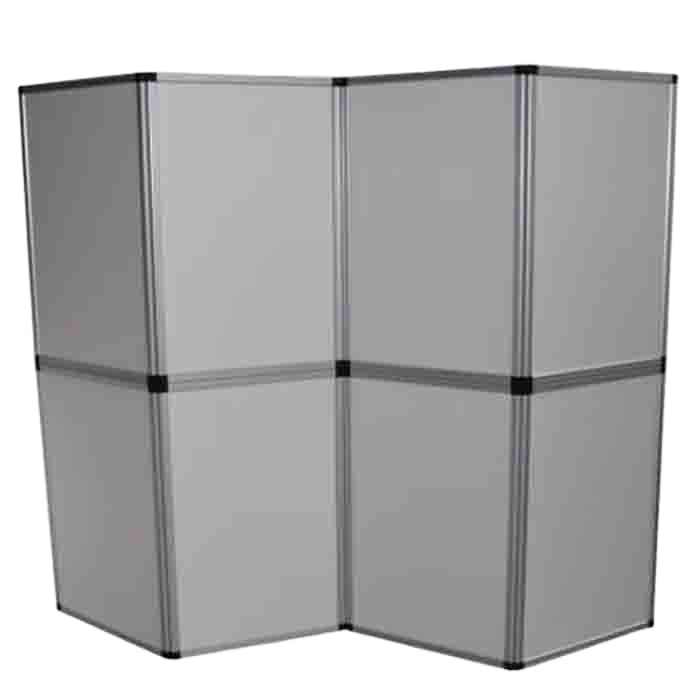 Backdrop Display Stand Folding Panel Board Wall Panel with Silver ...