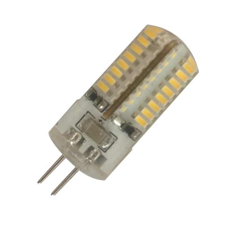 Silicone G4 Dimmable 220v Mini LED Corn Bulb 3W Lights