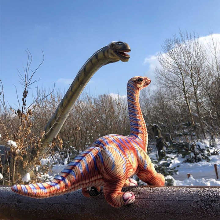 Realistic Silicone Animatronic Brachiosaurus Life-Size Indoor and ...
