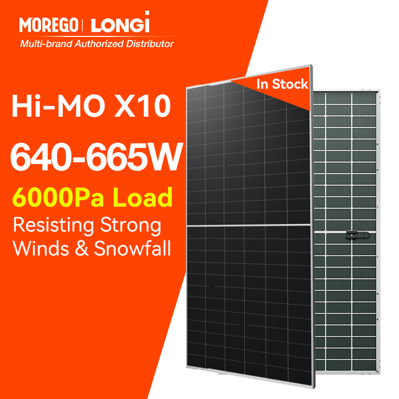 Longi Hi-MO X10 6000Pa Load Customized Solar Power Panel 670W 665W 660W ...