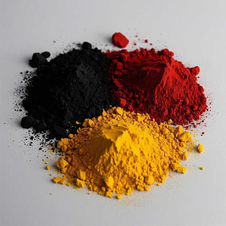 Green Color Pigment Yellow Iron Oxide Fe2O3 for Leather Pigments and ...