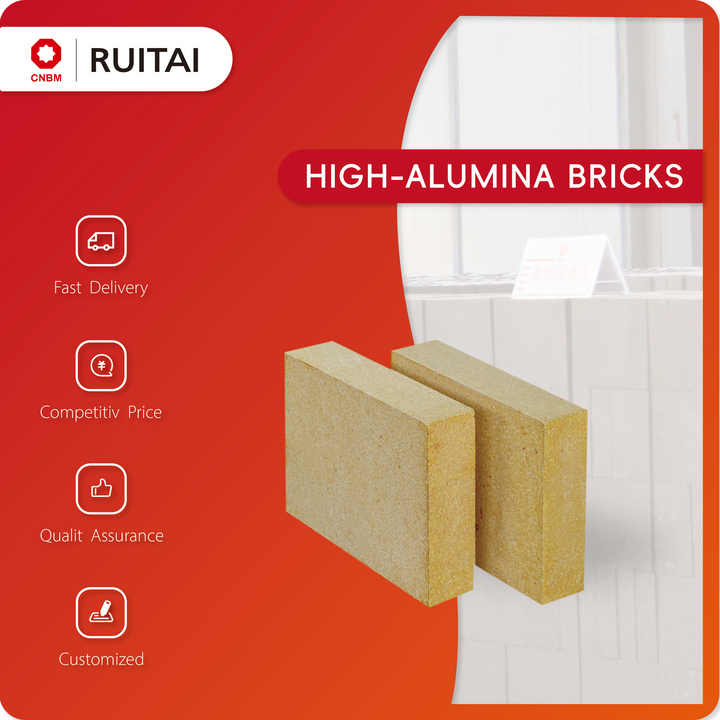 High Alumina MgO SiO2 Content Aluminum Brick Alumina Cement Block ...