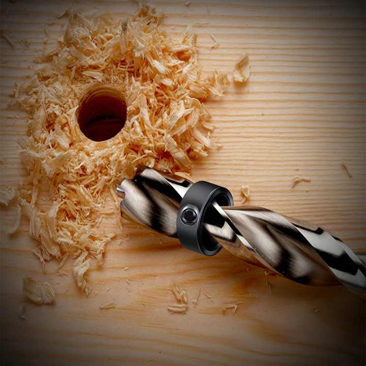 8pcs set Drill bit limit ring 3-16 Mm Drill Bit Shaft Depth Stop ...