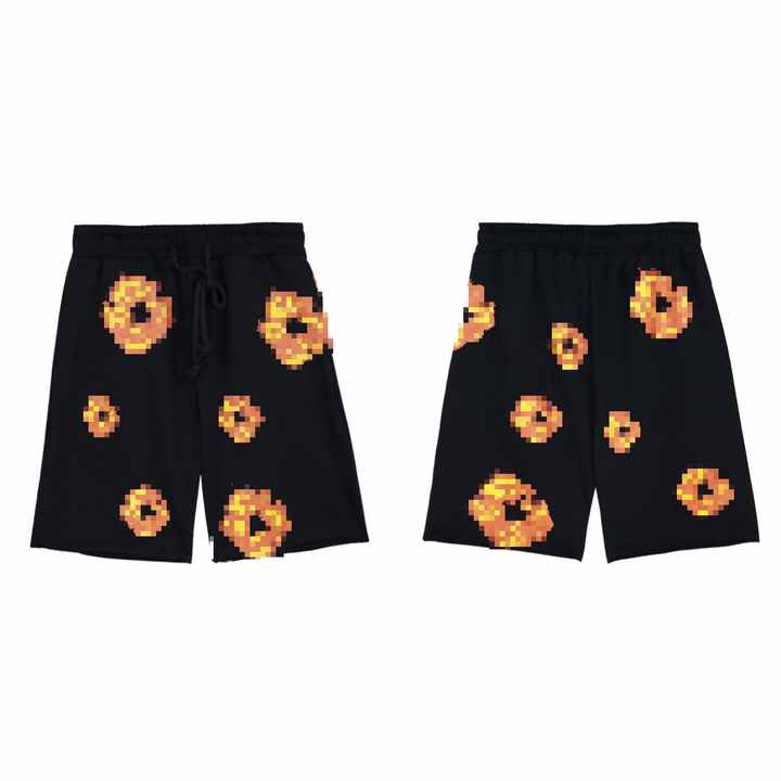 I:i Avinie Streetwear Summer Custom Oem Puff Print Cotton Terry Shorts ...