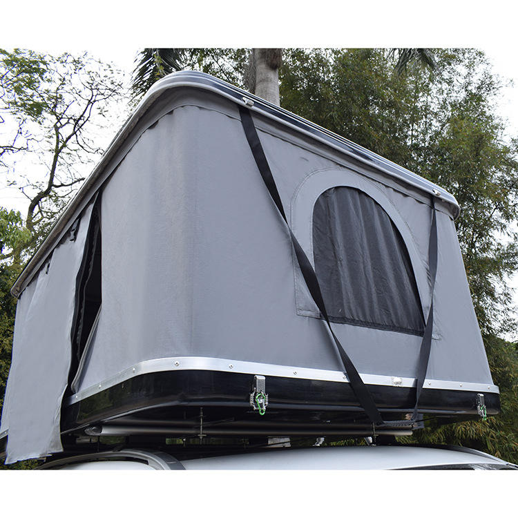 OEM ODM Aluminum Rooftop Hard Shell Car Roof Boxes Camping Tent for Car ...