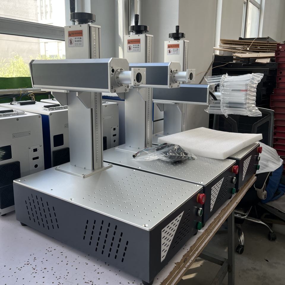 Lumei 20W-200W Max Portable Fiber Laser Marking Machine with DWG/DST ...