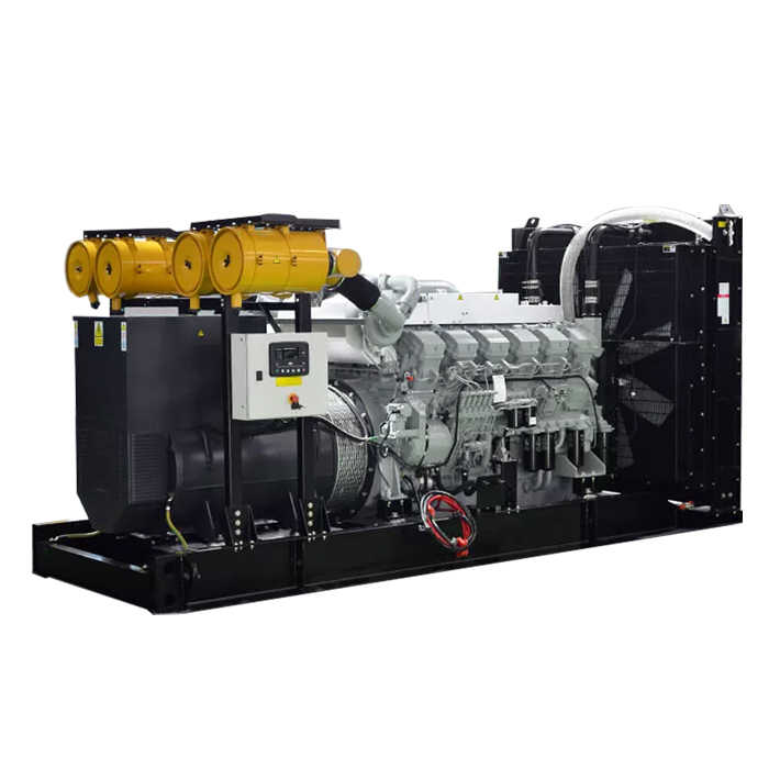 1000KW 1250KVA with Mitsubishi diesel engine generator S12R-PTA ...