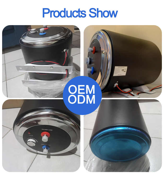 Factory 12v Storage Electric Rv Water Heater Camping Shower Water ...