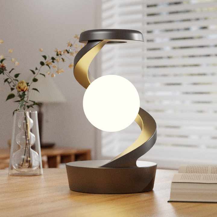 Modern Creative Desktop Ambient Light Table Lamp with Wireless Charging
