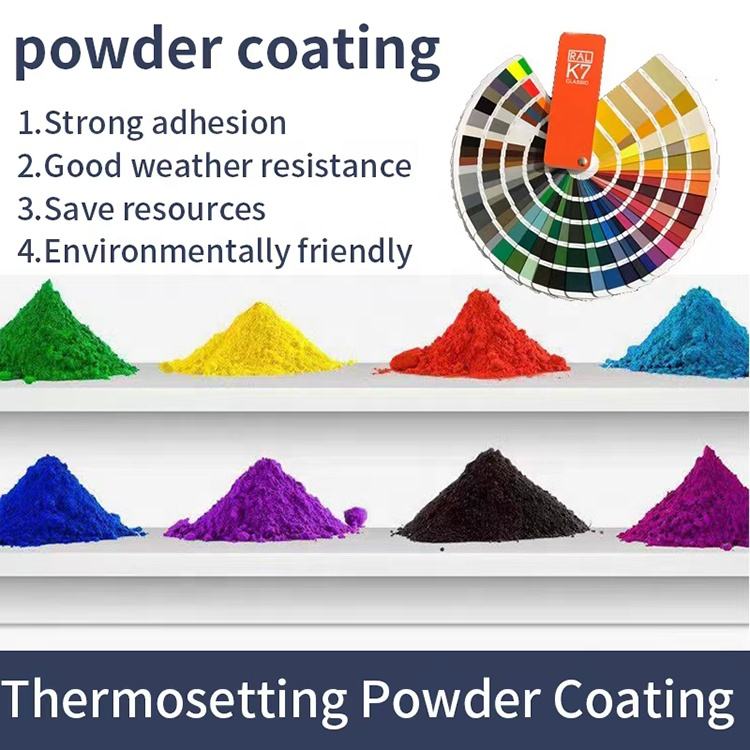 Pantone and Ral Colored Hot Selling Polyester Solid Resin Epoxy Powder ...
